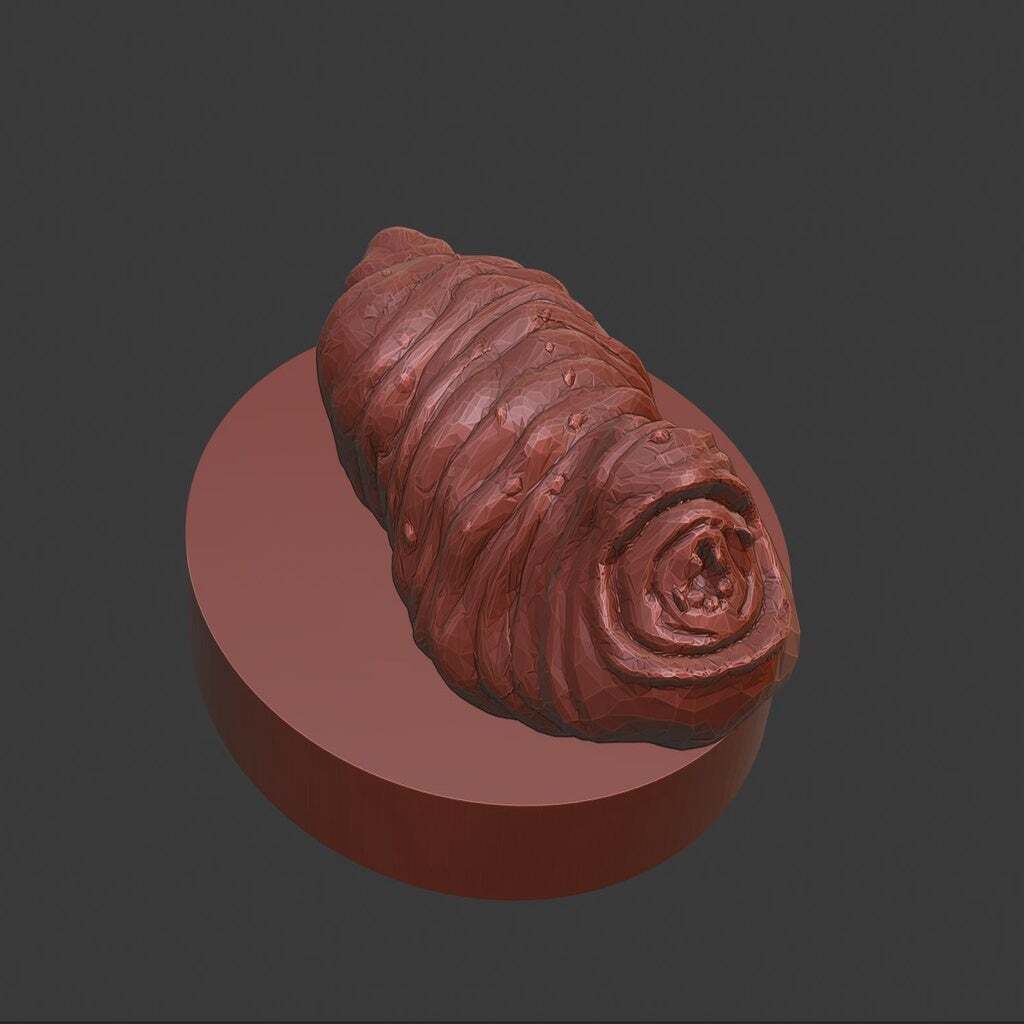 🎲 Red Grub・Free STL File for ・Cults