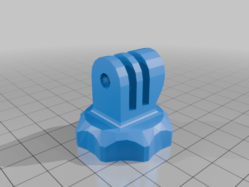 Free 3D file Threaded Camera Screw Mount for Gopro 📷 ・3D printable ...