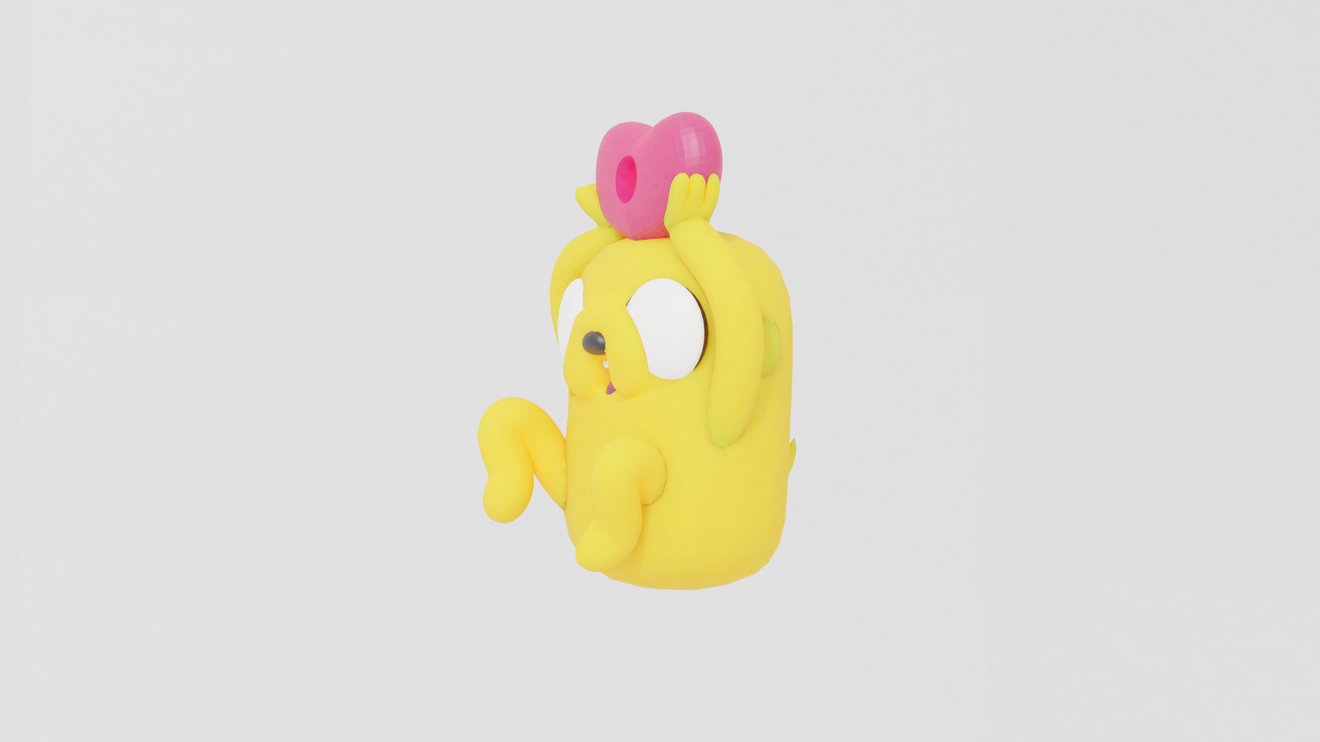 Archivo STL gratis Jake el perro Llavero 👗 ・Plan de la impresora 3D ...