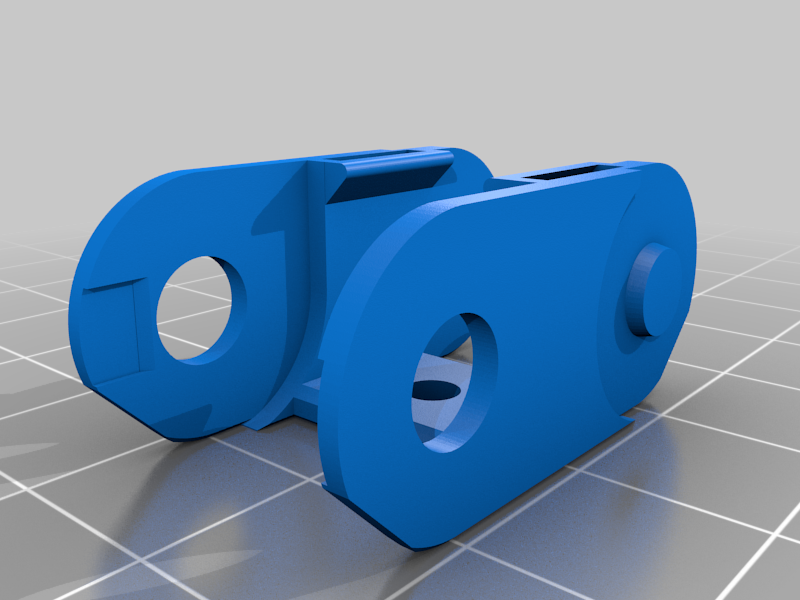 Free STL file Snap Close Cable Drag Chains For 20mm Extrusion Paths 🔌 ...