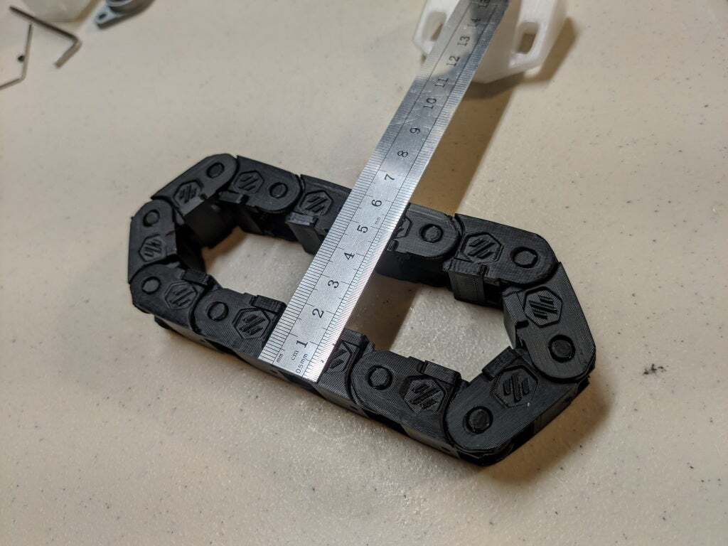 🔌 Heavy Duty Cable Drag Chain Snap Top Openable with Voron Logo・文件用于 免费 ...