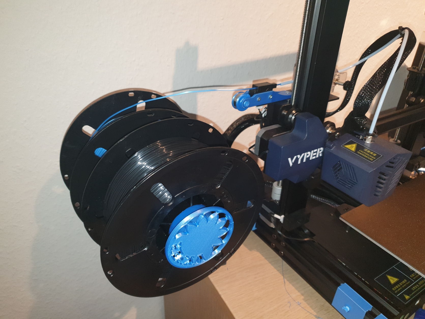 💪 Anycubic Vyper - Double Spool Holder Arm・ STL File for ・Cults