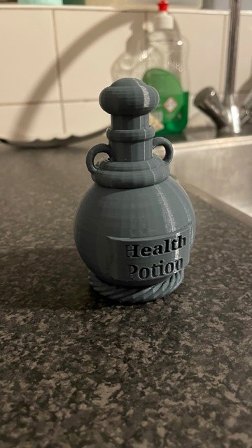Free STL file Health potion 🧑‍⚕️ ・Model to download and 3D print・Cults