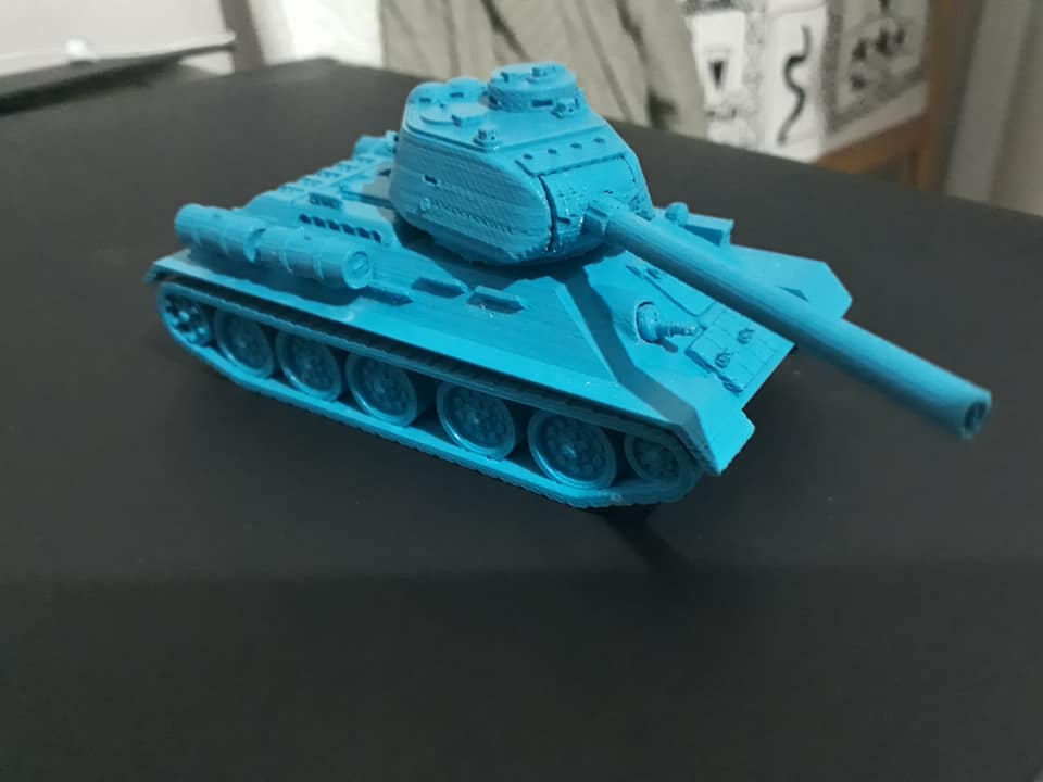 Archivo 3D gratis Tanque T34 🪖 ・Plan de la impresora 3D para descargar・Cults