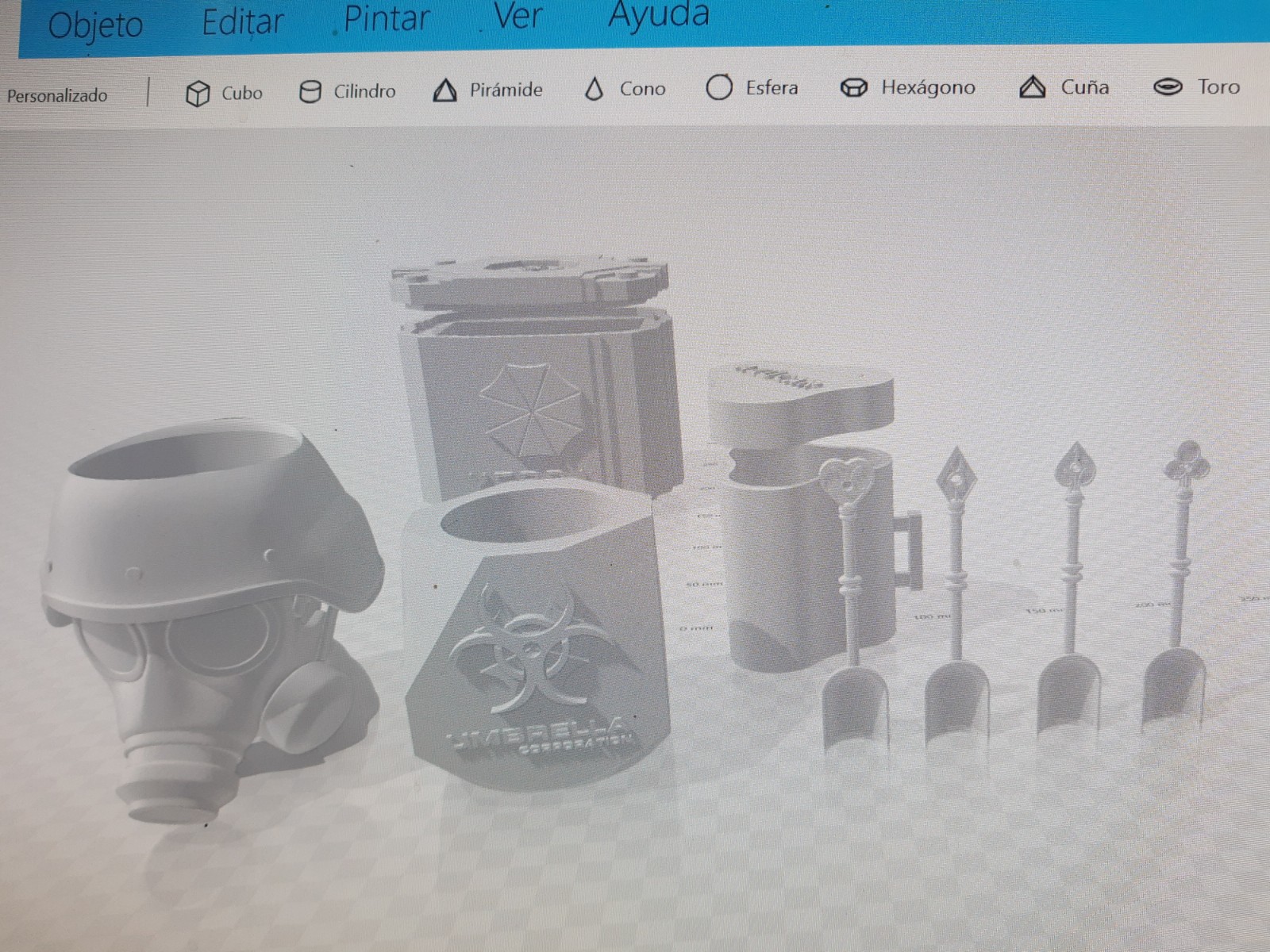 STL file RESIDENT EVIL MATTE SET 👽 ・Design to download and 3D print・Cults