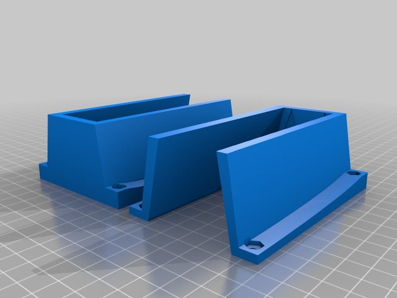 Fichier STL gratuit Trémie inférieure de déchiqueteuse en plastique - 2 ...