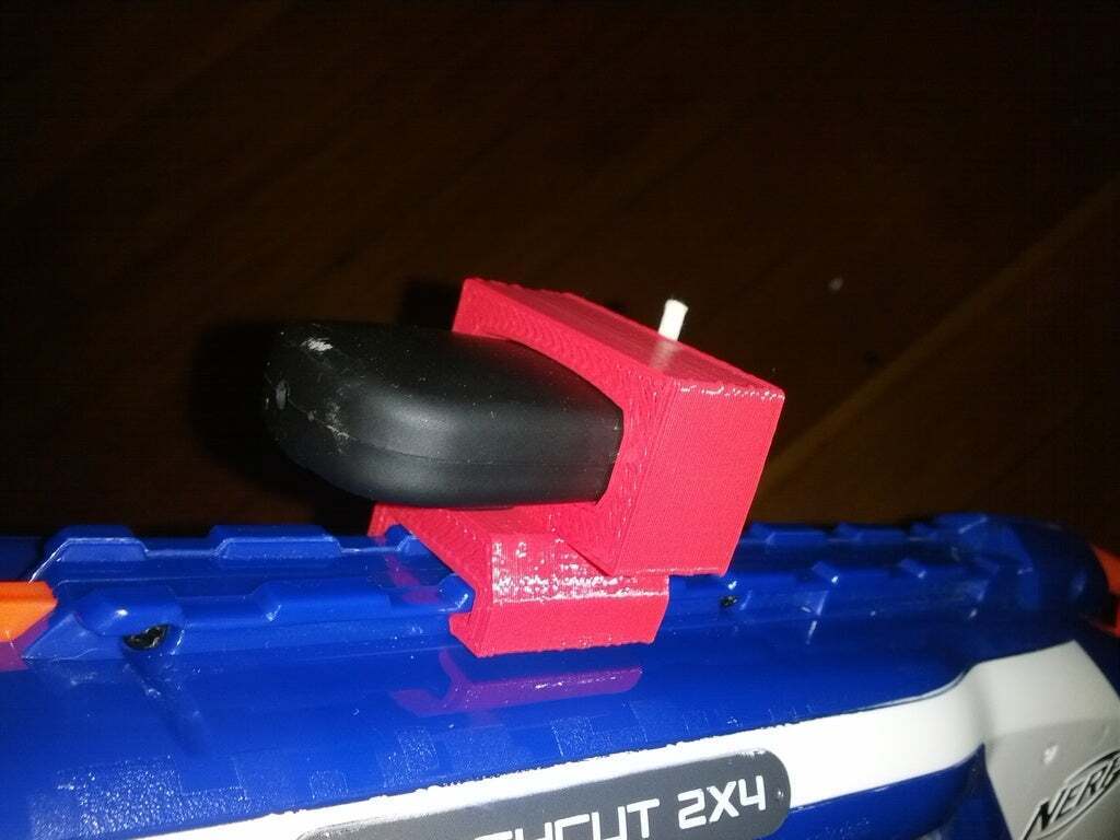 Free STL file 808 Camera Mount for Nerf 'Tactical Rail' 📷 ・3D printable ...