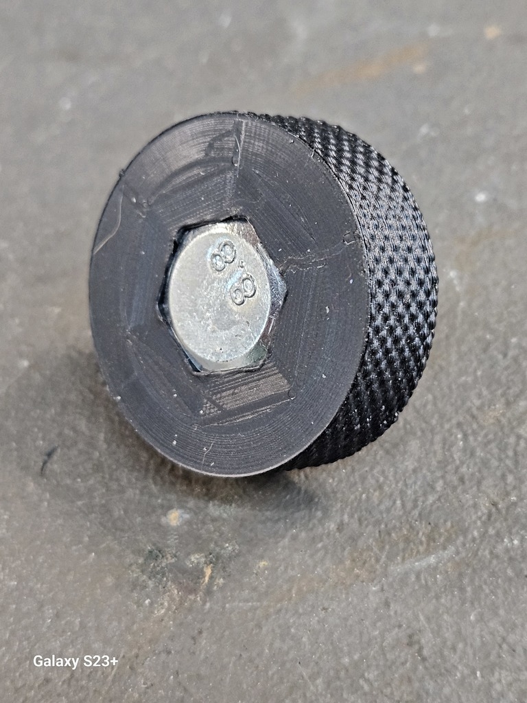 Free 3D file Knurled knob for arbor press 🛠️ ・3D printer design to ...