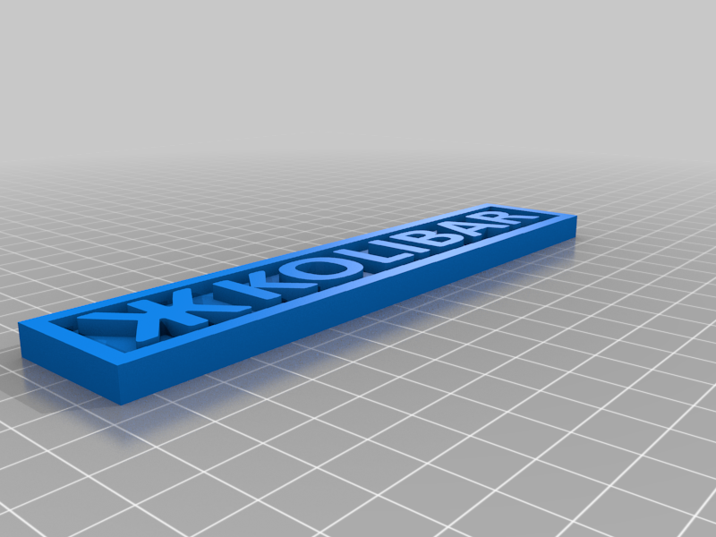 Free STL file Kolibar logo for toolbox 🧰・3D printable design to ...