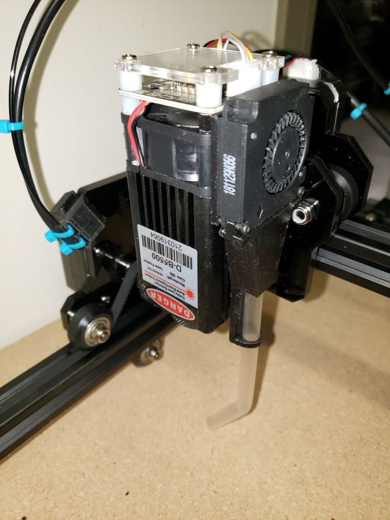Free STL file TwoTrees laser engraver Air-Assist 12V 🧞‍♂️ ・Model to ...