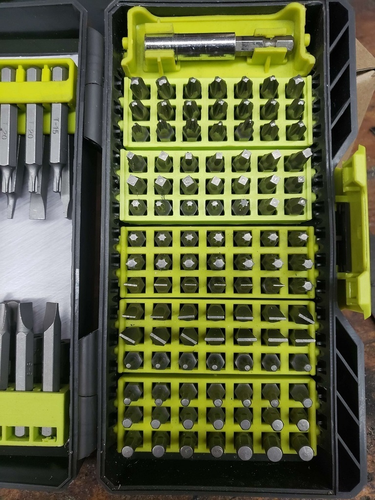 Free STL file RYOBI driver bit kit mounts 🔧 ・3D printable model to ...
