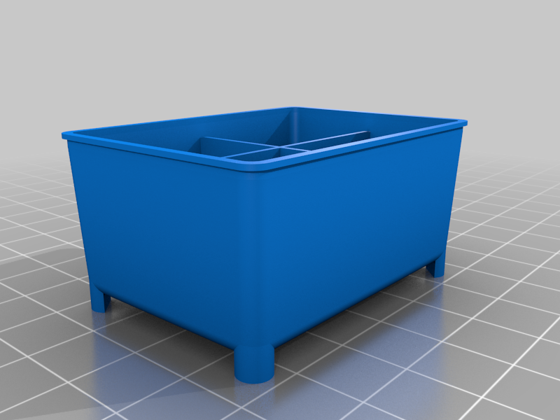 Free STL file 4 Parts Storage Bin Trays top 🔝 ・3D printable object to ...