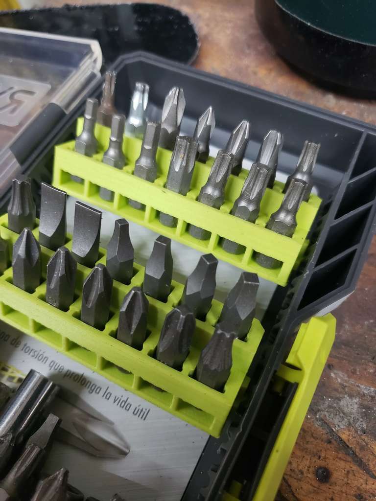 Free STL file RYOBI driver bit kit mounts 🔧 ・3D printable model to ...