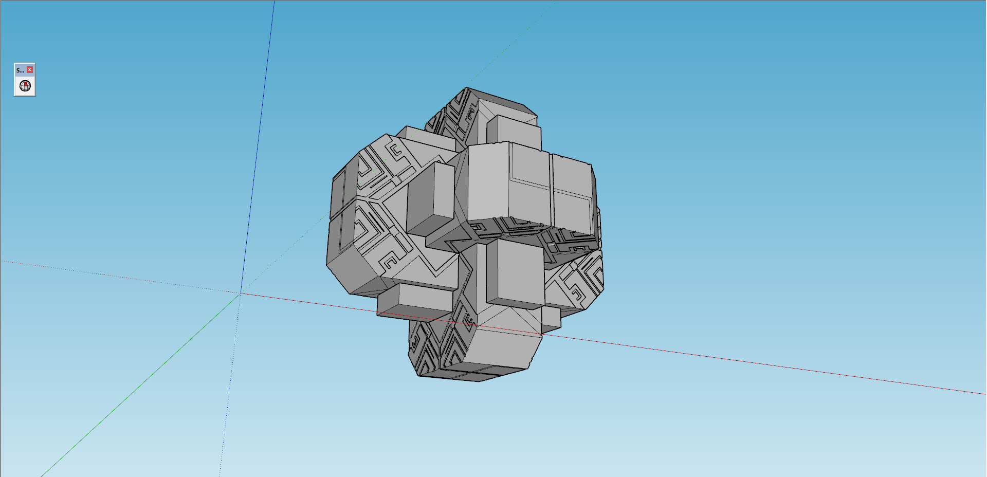 🪐 Genshin Impact Zhongli's Planet Befall Meteor・ 3D File for ・Cults