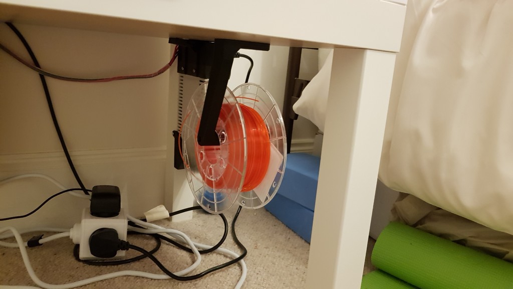Free 3D file Enclosure/Lack Under Slung Spool Holder 🔧 ・3D print model ...