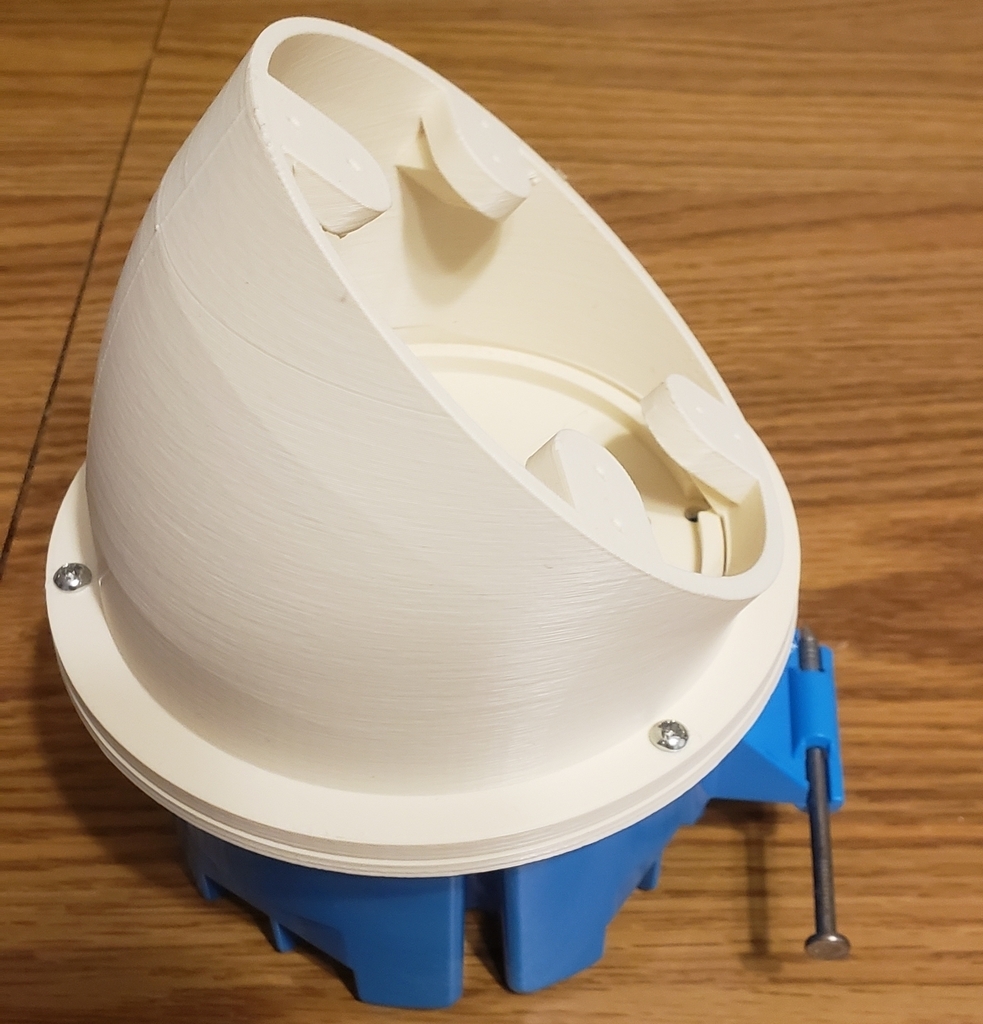 📦 4in Round Electrical Box 9, 15, 22.5, 30, 45 & 90 Degree Adapter ...