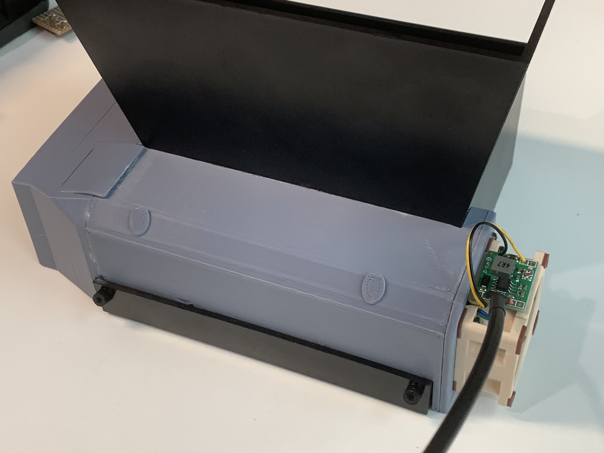 3D printed Elegoo Mars 3 air duct・Cults