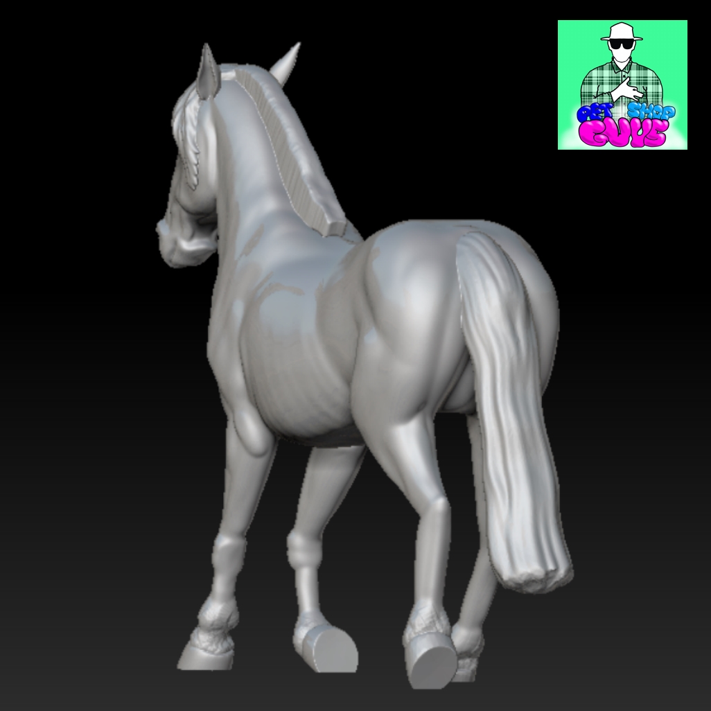 STL file High Detail Horse 🐎 ・3D print design to download・Cults