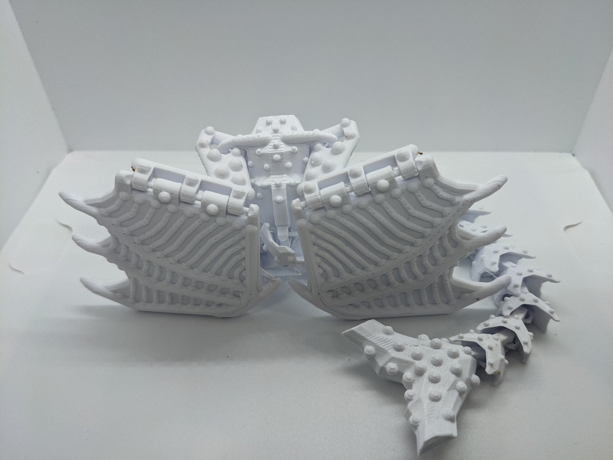 🐉 CUTE ARTICULATED WINGED DRAGON FLEXI WIGGLE PET, PRINT IN PLACE・ STL ...