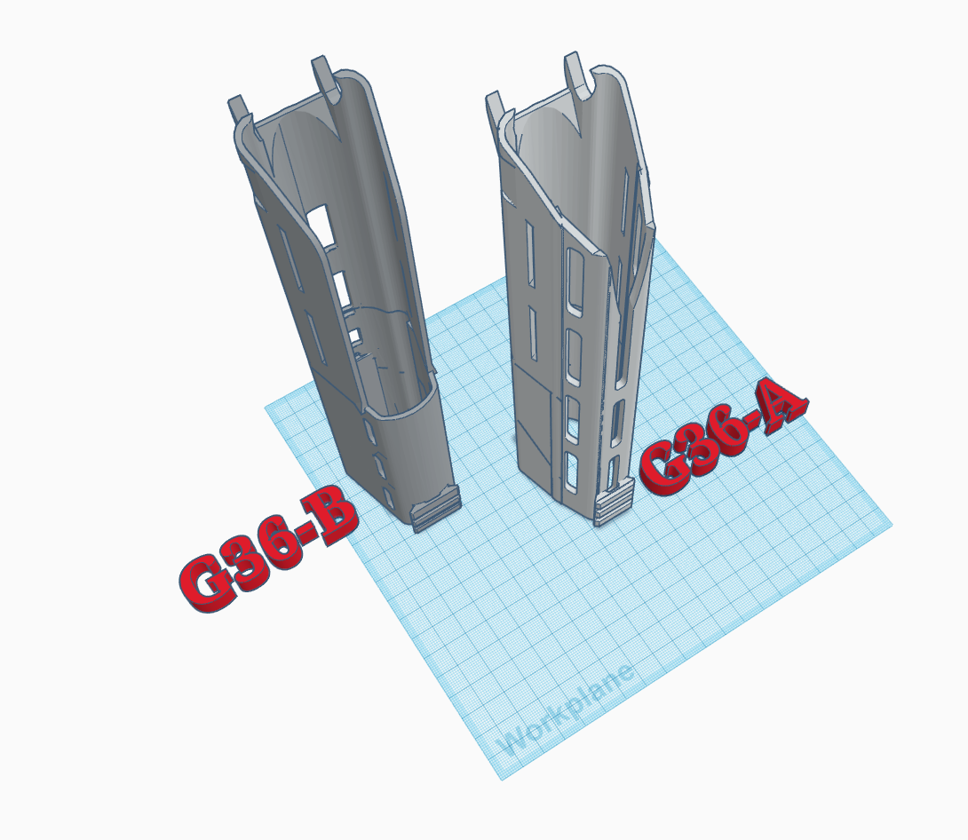 STL file G36-B FreeFloat Carbine Inspired 🔫 ・3D printing model to ...
