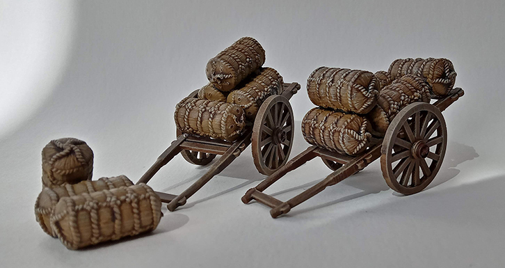 🛒 Daihachi Cart and Rice Bale・Free 3D File for ・Cults