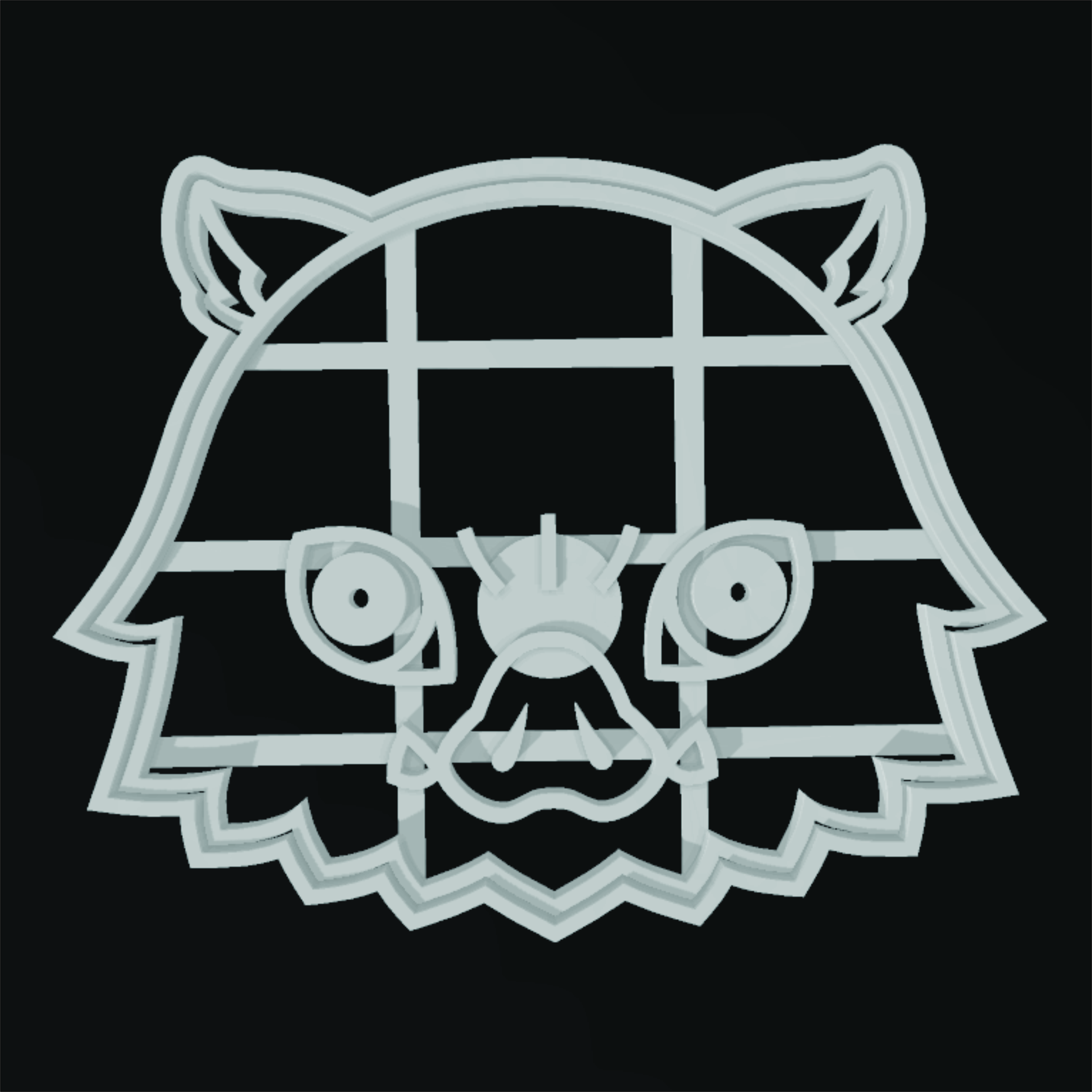 🍪 Inosuke Cookie Cutter Demon Slayer Kimetsu no Yaiba・Archivo STL para ...