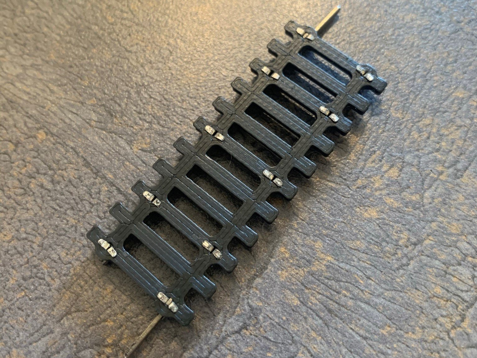 3D printed Track Bed TT Lenght 48.5・Cults