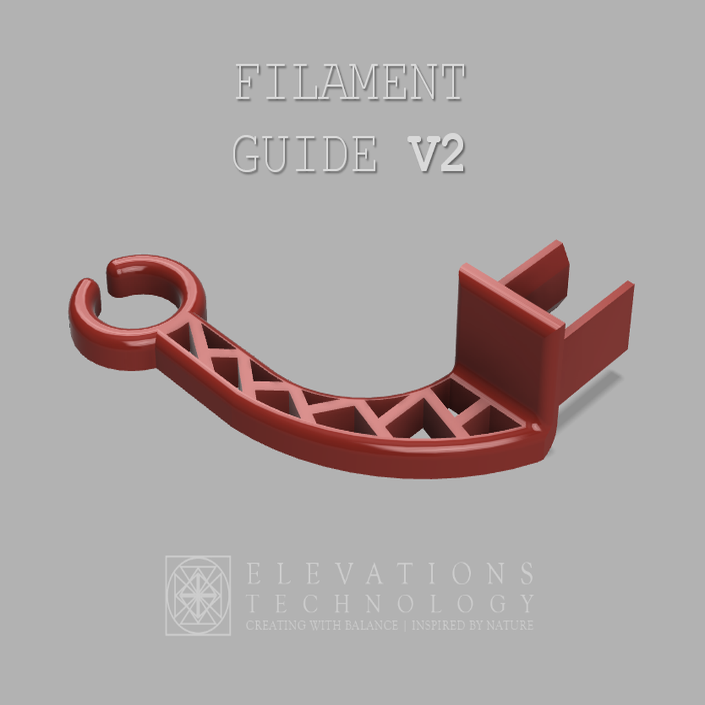 🪢 Filament Guide 2021 - Ender 3 / Pro・Free STL File for ・Cults