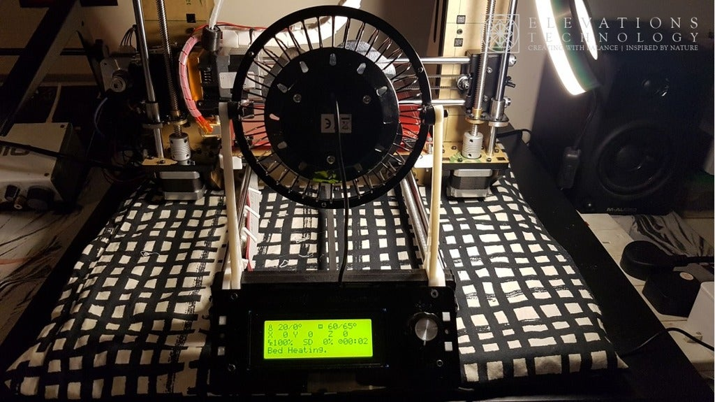 Free STL file 120mm USB Fan Mount - Geeetech i3 Acrylic 💾 ・3D printer ...