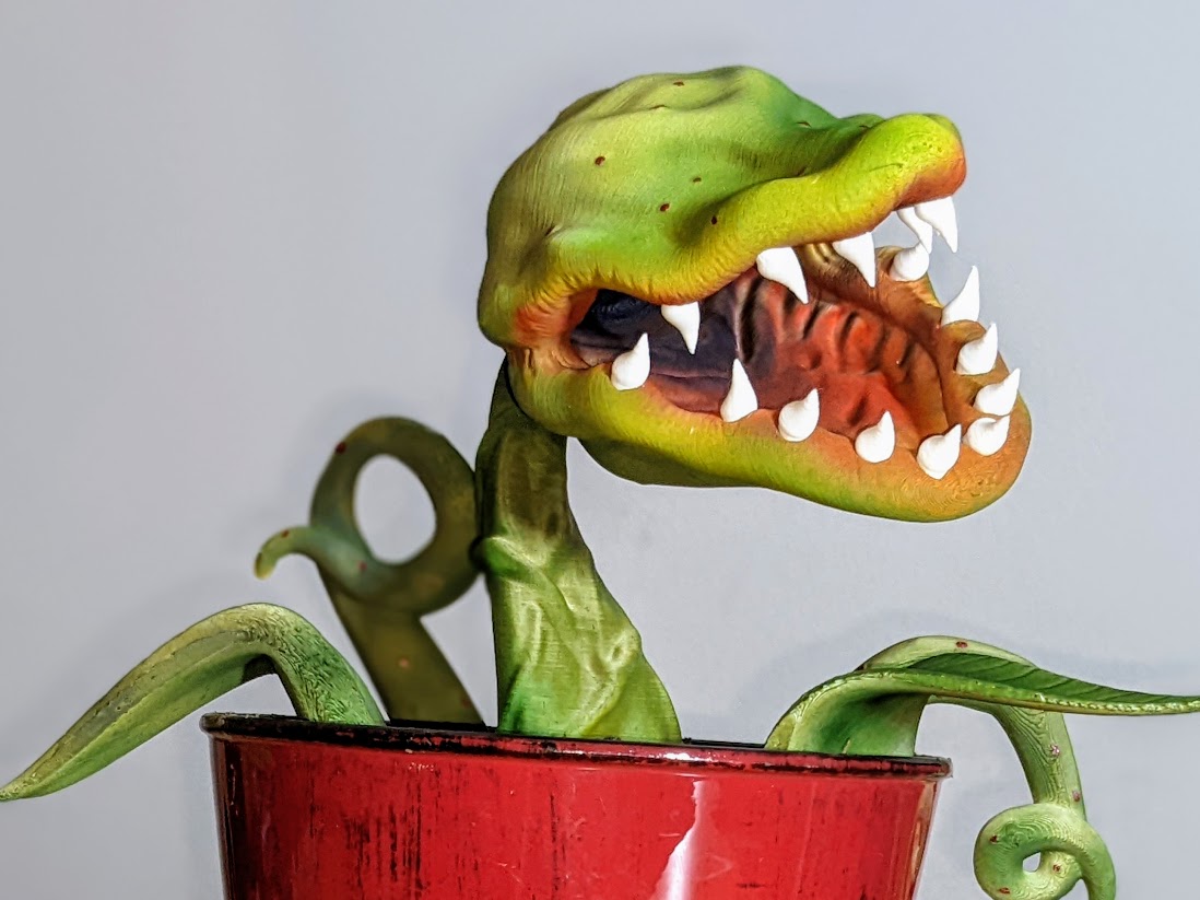 👨 Customizable Man Eating Plant・Free STL File for ・Cults