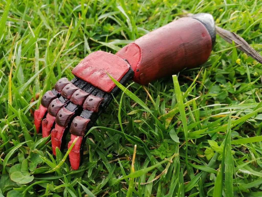 Bionic Hand Venom Snake・Free STL File for ・Cults