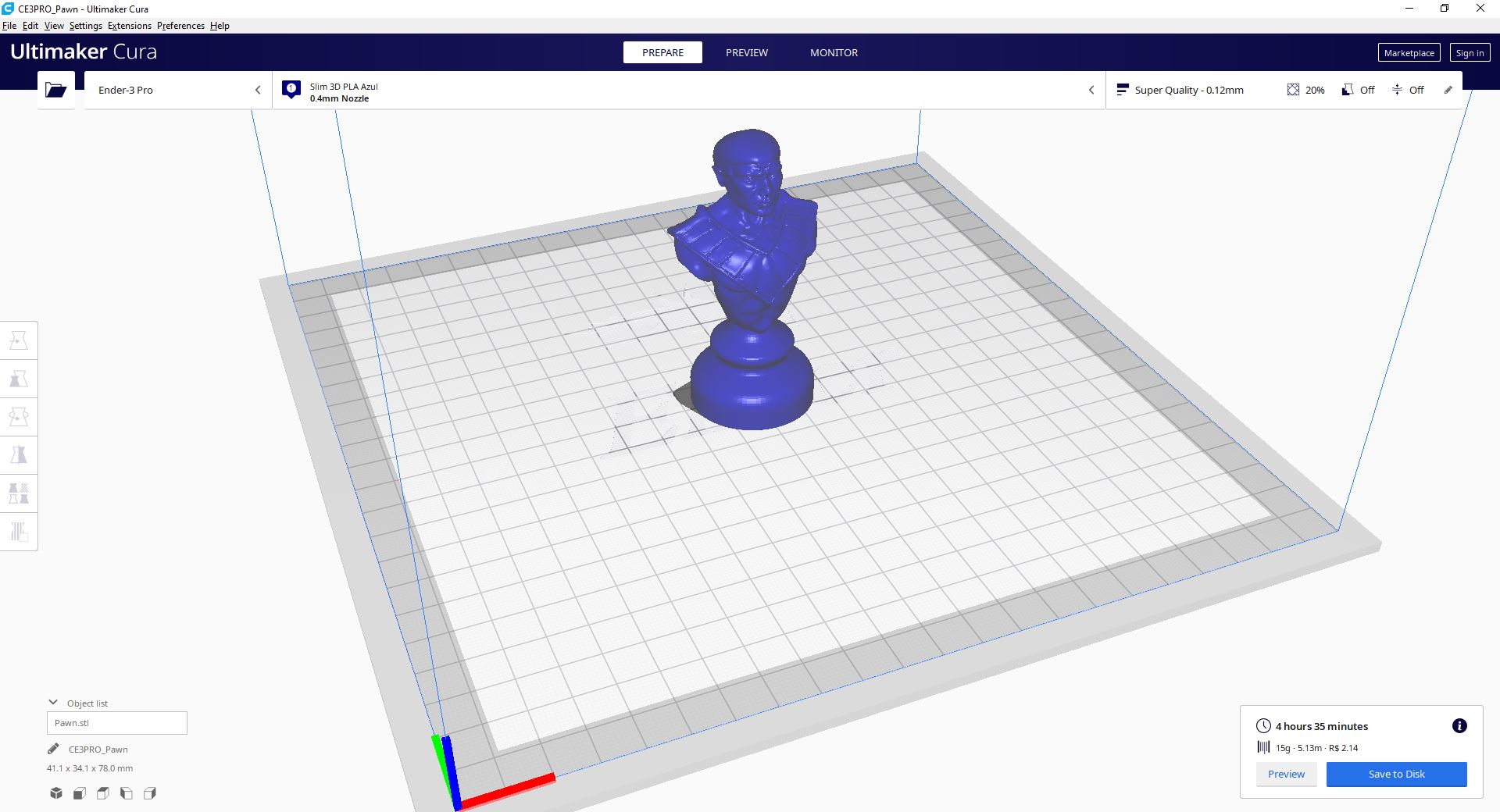 Free STL file .´. Egypt Pawn_chess 🇪🇬 (GCODE)・Template to download and ...