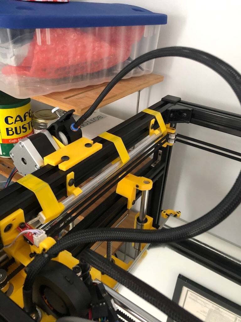 Free STL file BMG 45°Mount - 3030 Hypercube Evolution / HEVO 🔧・3D print model to download・Cults