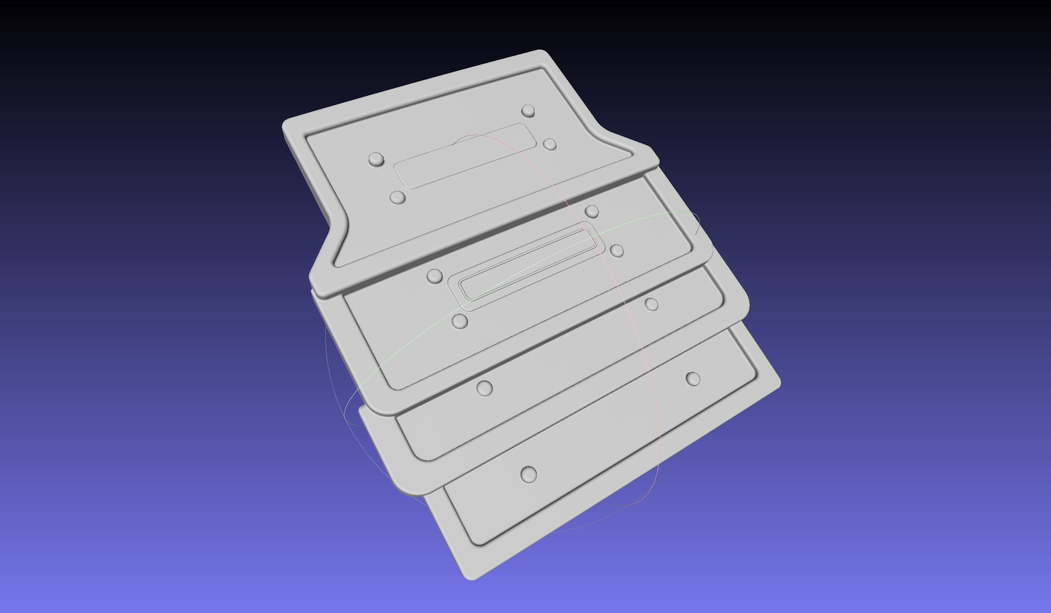 STL file ALIEN Spacesuit Chestplate Piece 👽・3D printable model to ...