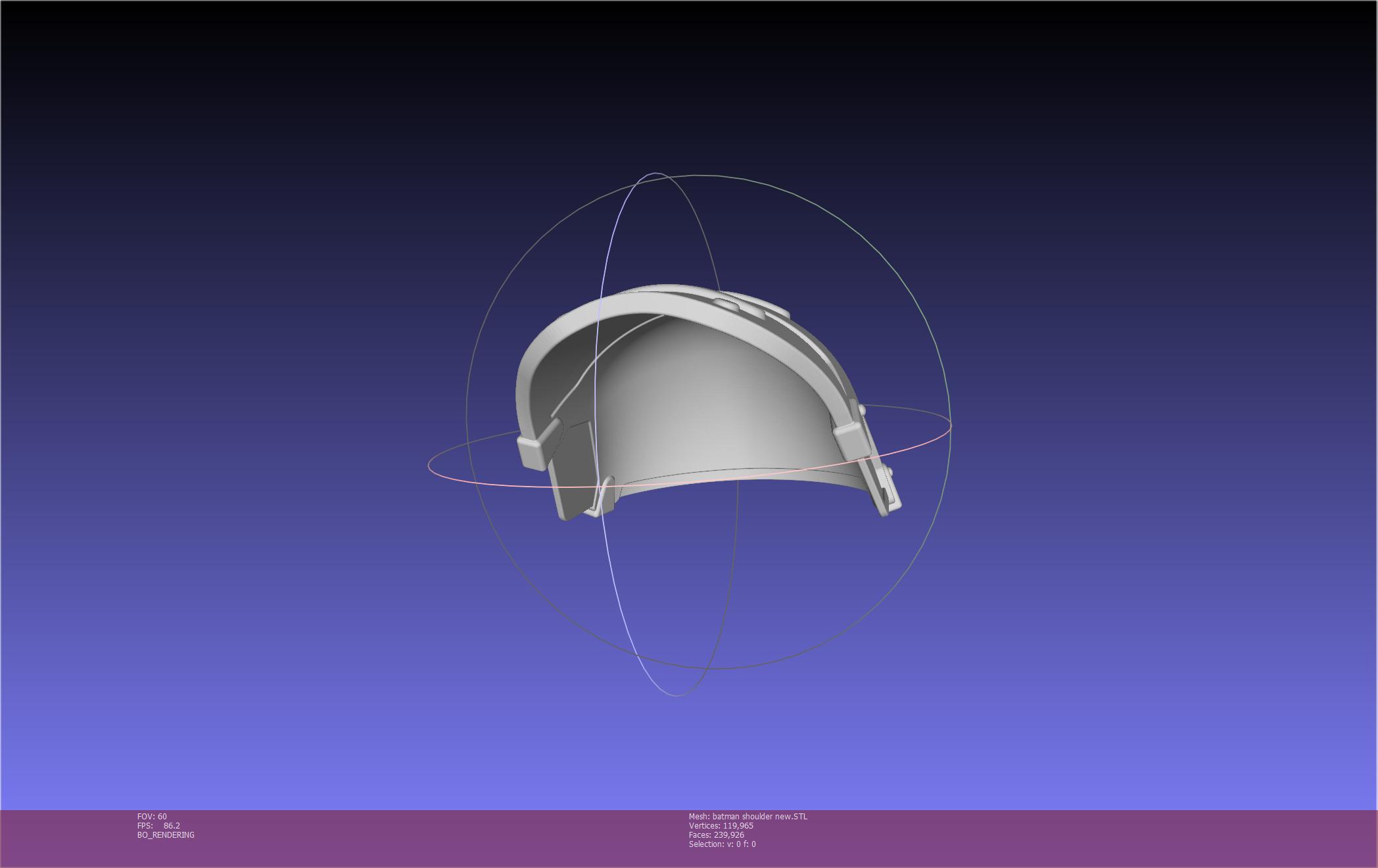 STL file New Batman Shoulder 🆕 (OBJ, 3MF, DXF, and STEP)・Model to ...