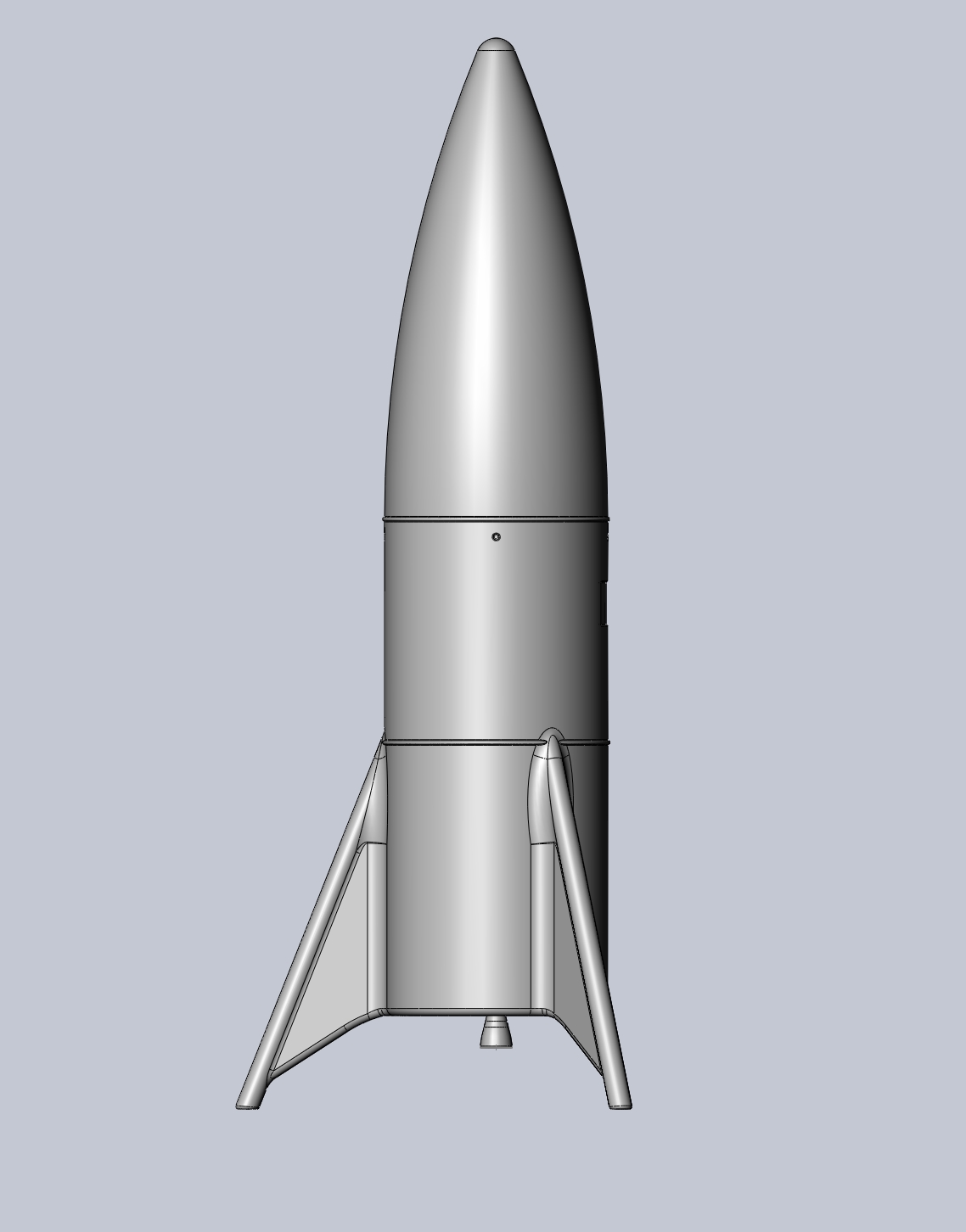 🛰 Space X Starhopper First Prototype・ STL File for ・Cults