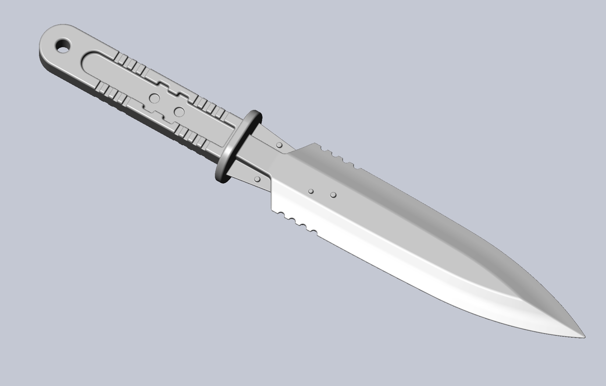 ⚙️ Metal Gear Rising Heat Blade Throwing Knife・Archivo STL para ...