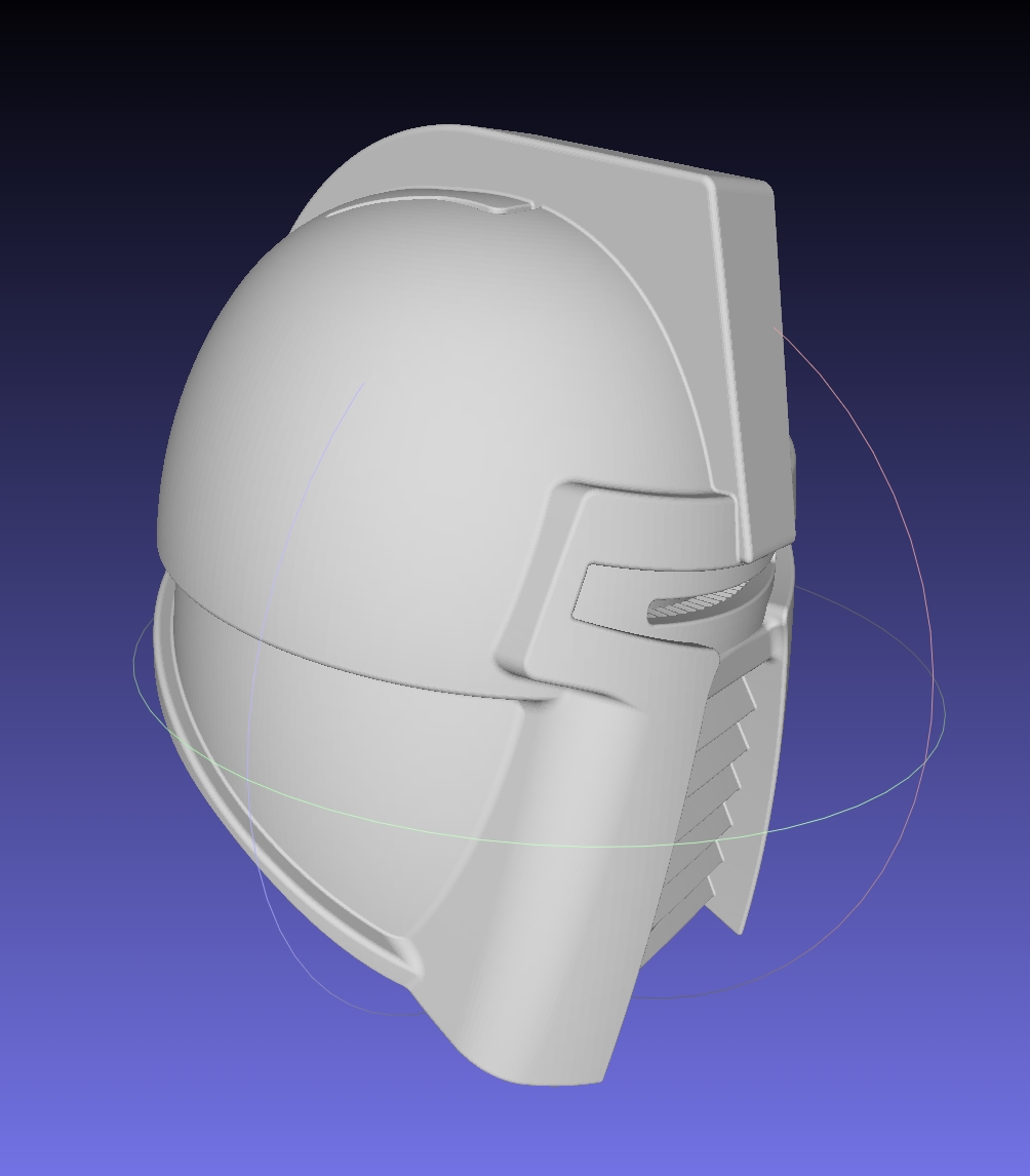 🪖 Battlestar Galactica Cylon Zylon Centurion Helmet・ STL File for 3D ...
