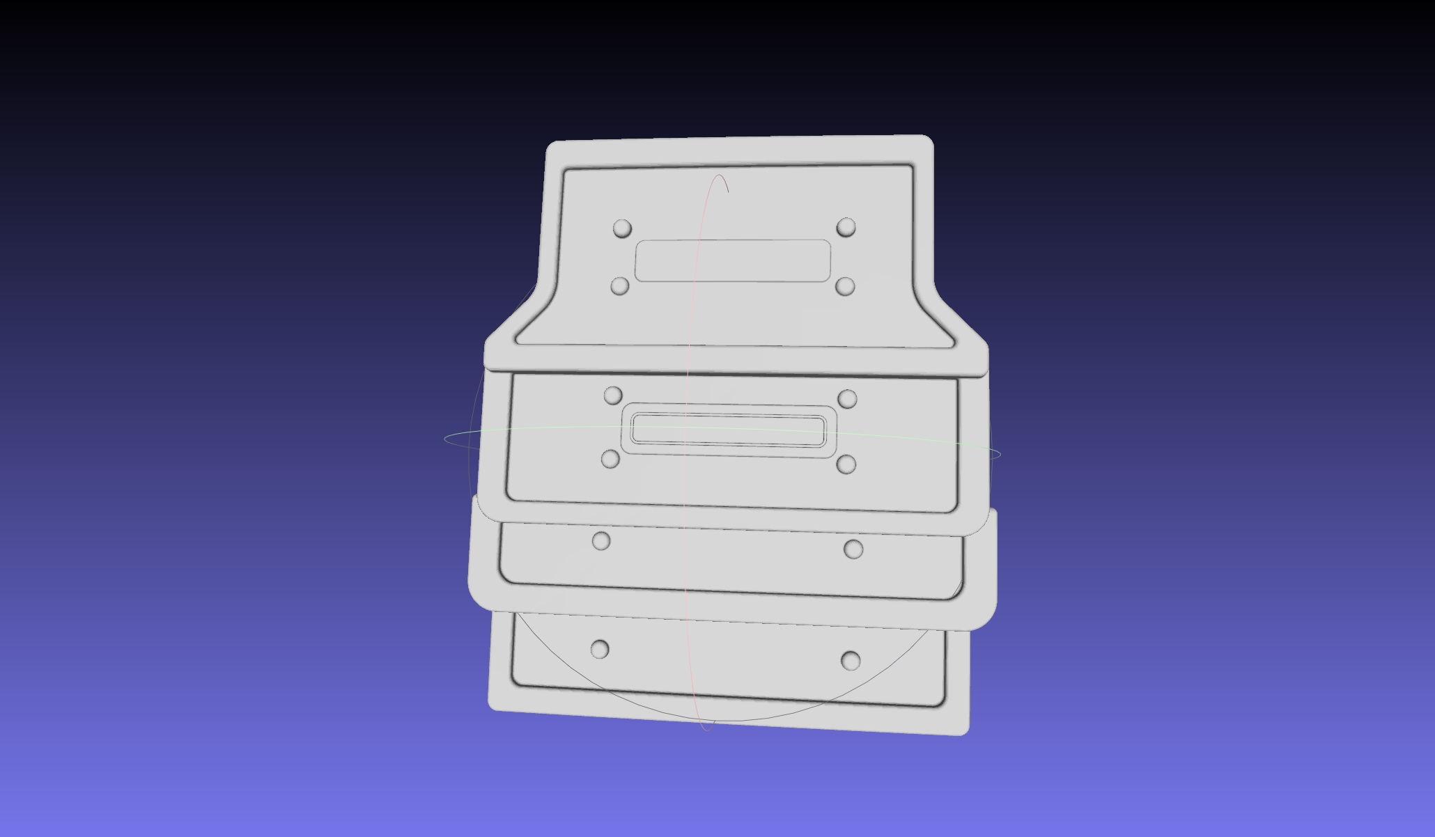 STL file ALIEN Spacesuit Chestplate Piece 👽・3D printable model to ...