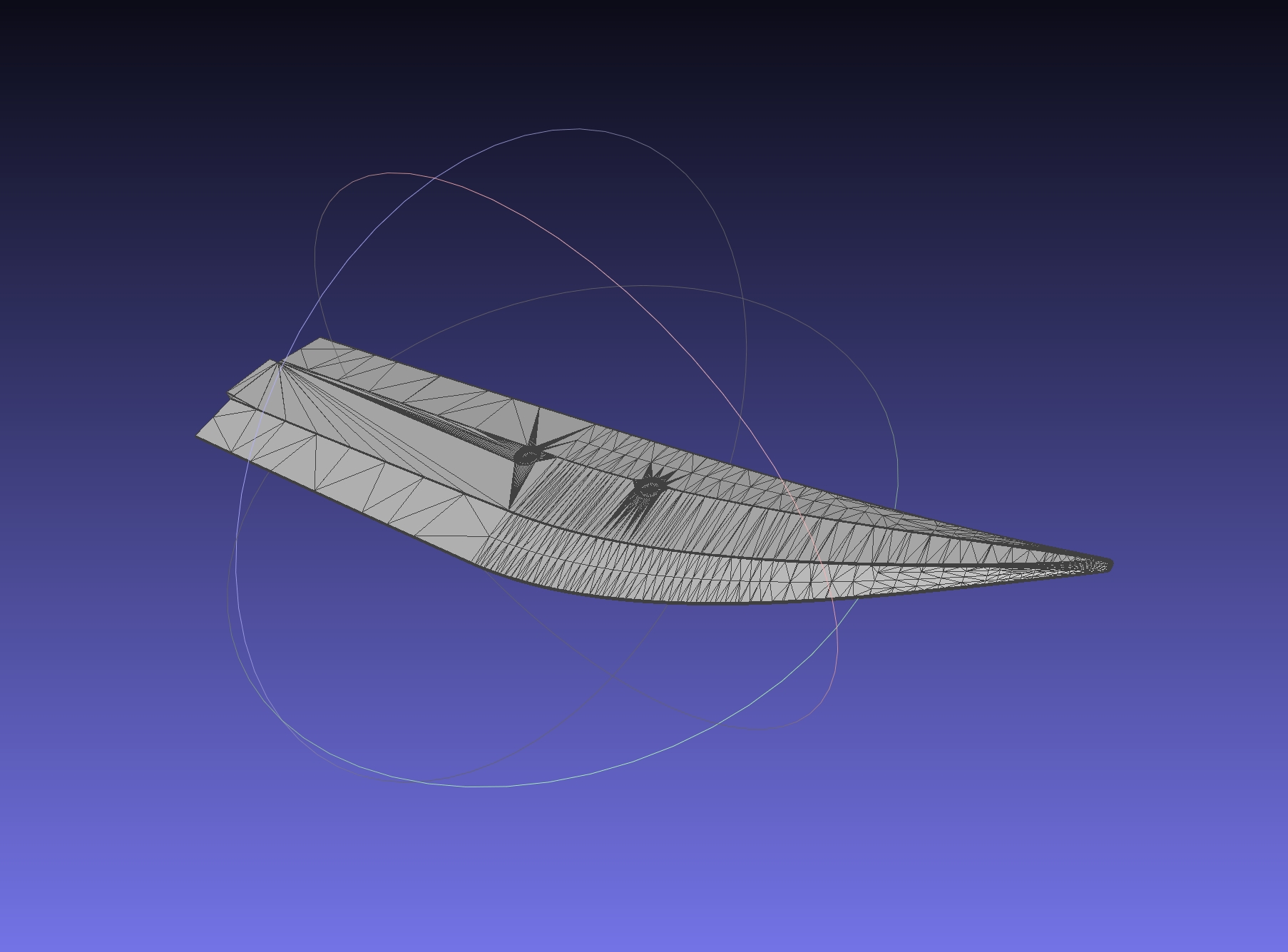 STL file Metal Gear Rising Raiden High Frequency Blade ⚙️ (OBJ, DXF ...