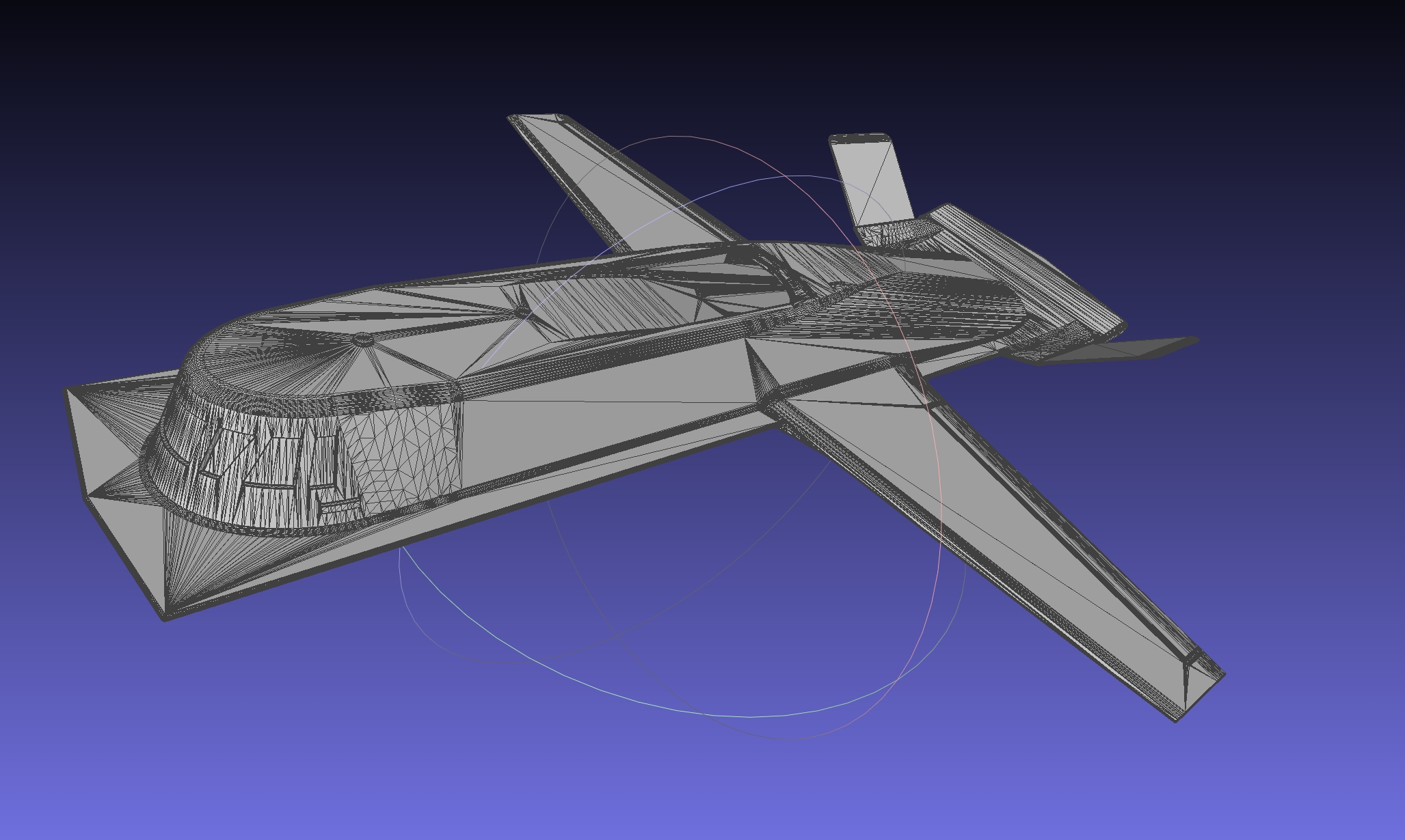 STL file Northrop Tacit Blue Early US Stealth Plane Prototype 🥷 (OBJ ...