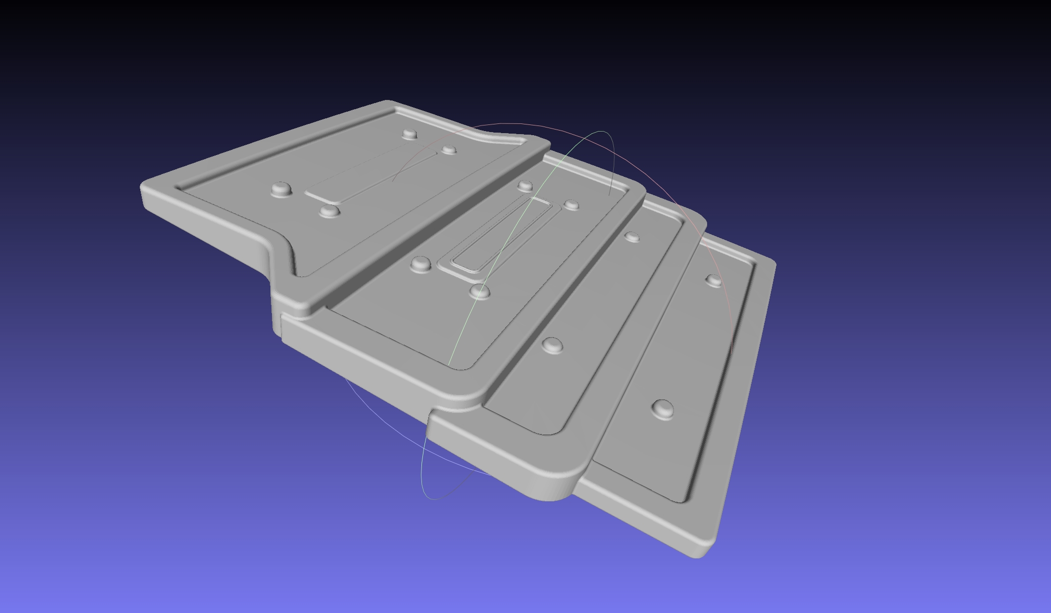 STL file ALIEN Spacesuit Chestplate Piece 👽・3D printable model to ...