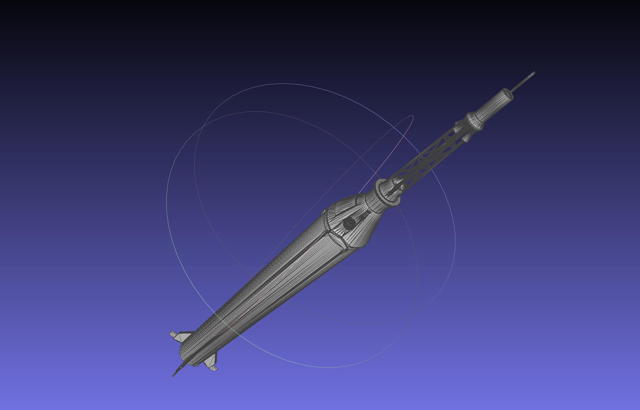 STL file Mercury-Redstone Rocket Printable Miniature 🚀 (OBJ, 3MF, DXF ...