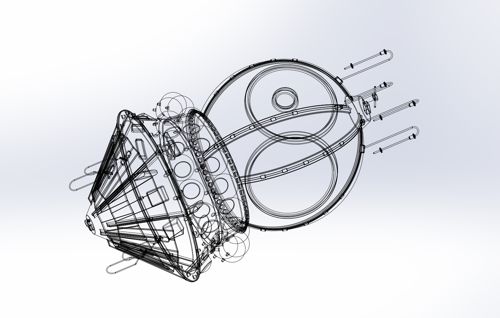 STL file Basic Vostok 1 Vostok 3KA Space Capsule Printable Model 🛰 (OBJ ...