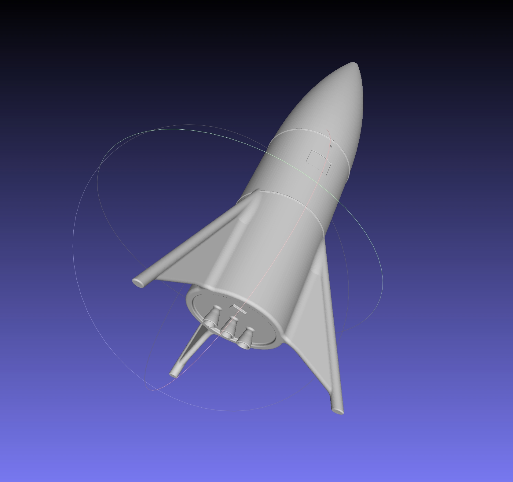 🛰 Space X Starhopper First Prototype・ STL File for ・Cults