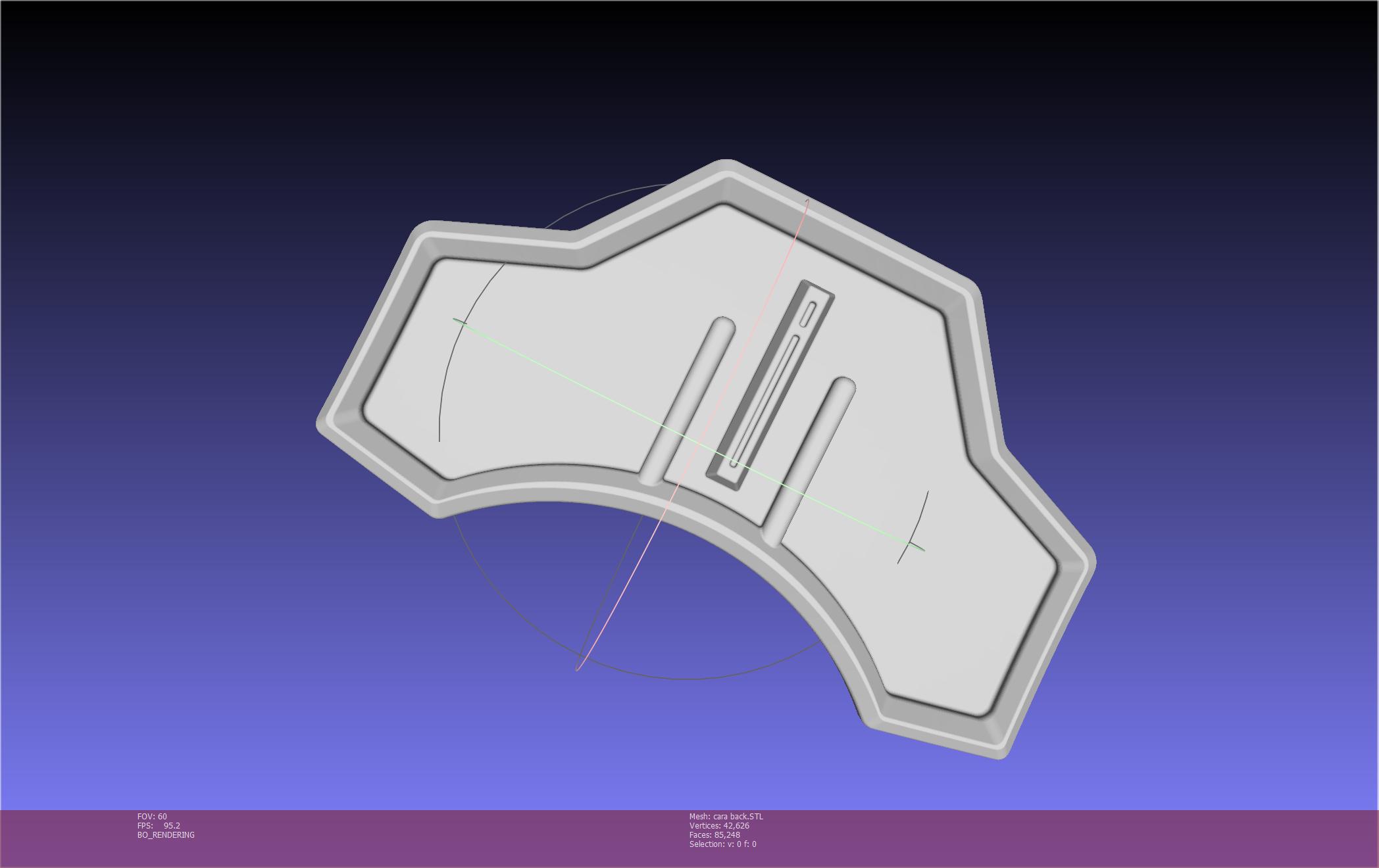 STL file Star Wars Mandalorian Cara Dune Back Armor ⭐ (OBJ, 3MF, DXF ...