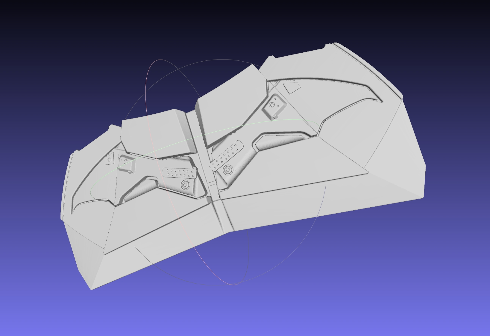 🎬 Batman Chestplate Design Printable Model・ STL File for 3D printing・Cults