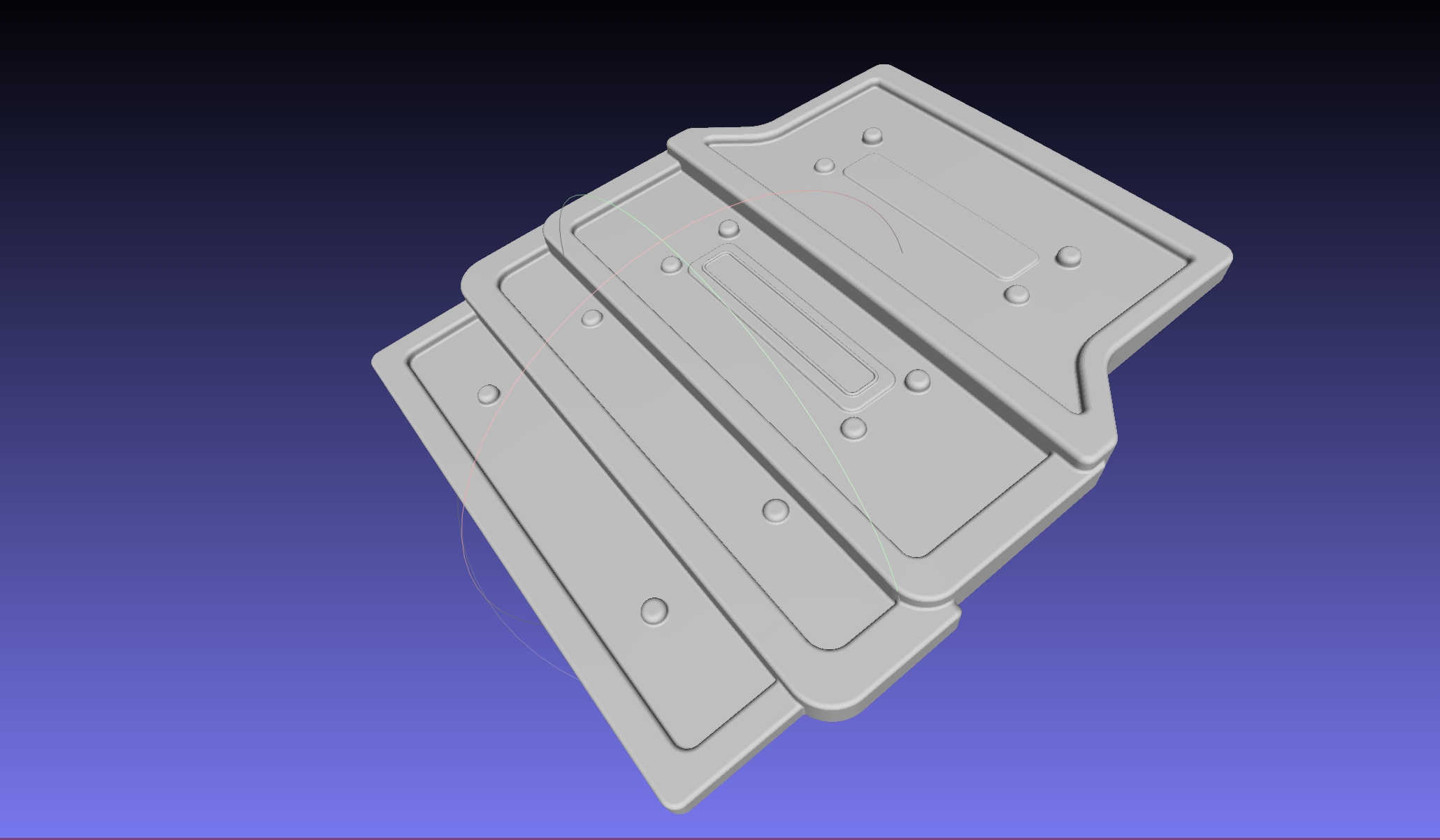 STL file ALIEN Spacesuit Chestplate Piece 👽・3D printable model to ...