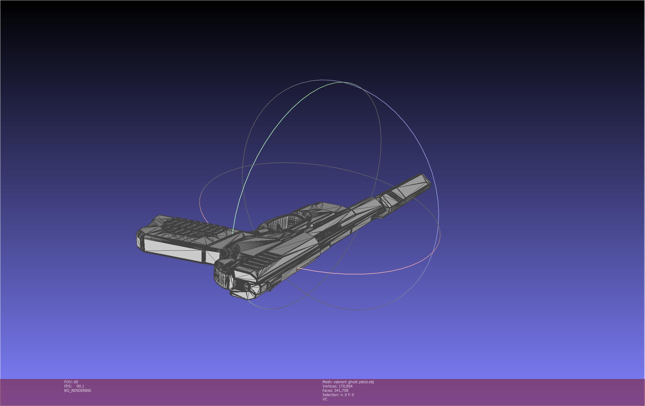 STL file Valorant Ghost Pistol Basic Model 👻 (OBJ, DXF, and STEP)・3D ...