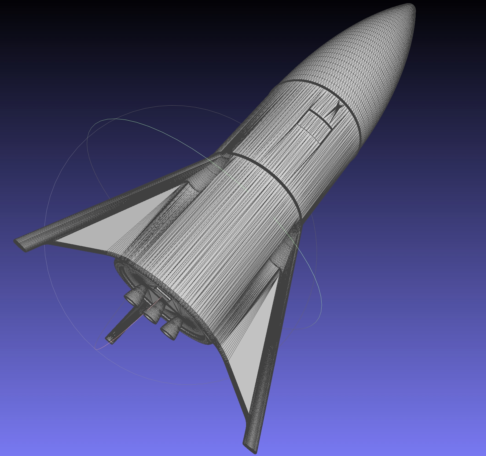 🛰 Space X Starhopper First Prototype・ STL File for ・Cults